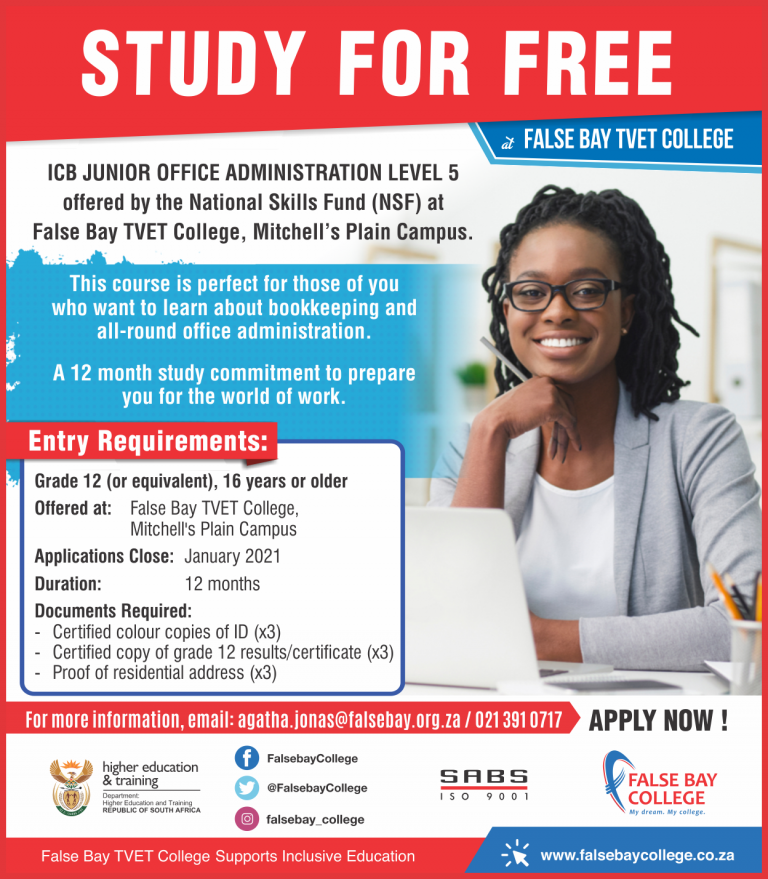 False Bay TVET College Learnerships 2023 | How to Apply - South Africa ...
