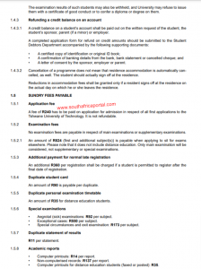 TUT Banking Details & Tuition Fees Structure 2025/2026 - South Africa ...
