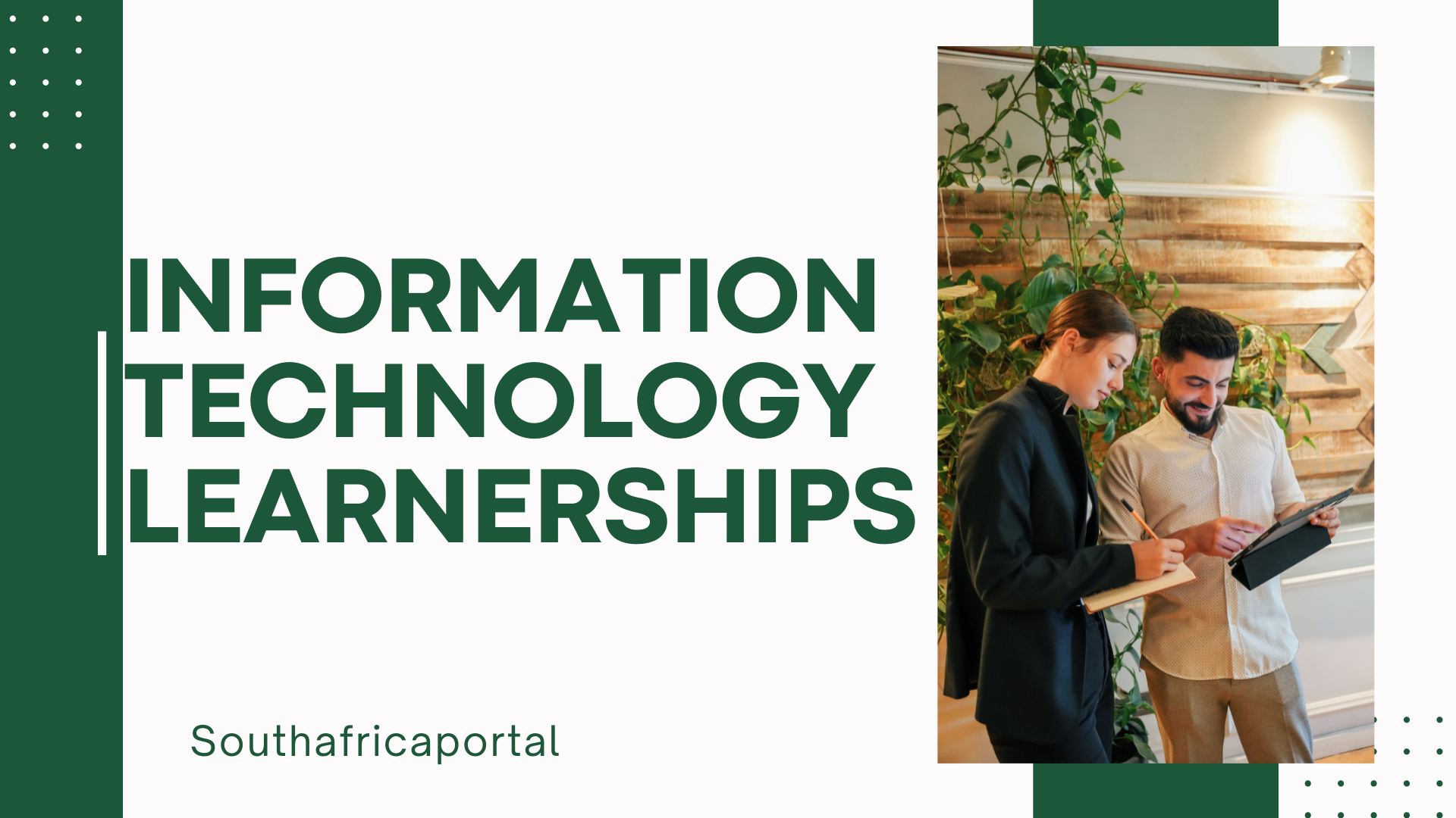 Information Technology IT Learnerships 2026/2027 | How to Apply - South Africa Portal