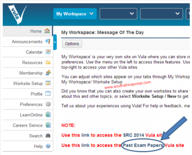 University of Cape Town UCT Exam Past Question Papers PDF Download